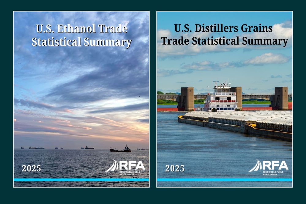 New RFA Report: Ethanol Exports Shattered Record in 2025